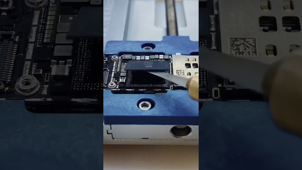iPhone 6 CPU remove and reinstall! - YouTube