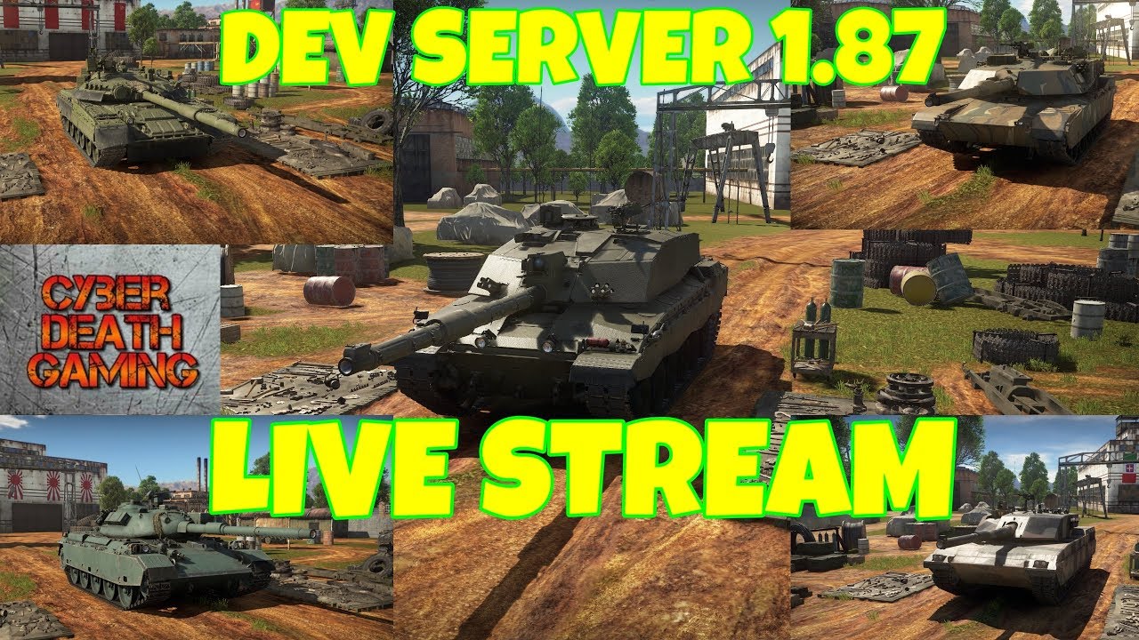 War Thunder: Dev Server 1.87 live stream - YouTube