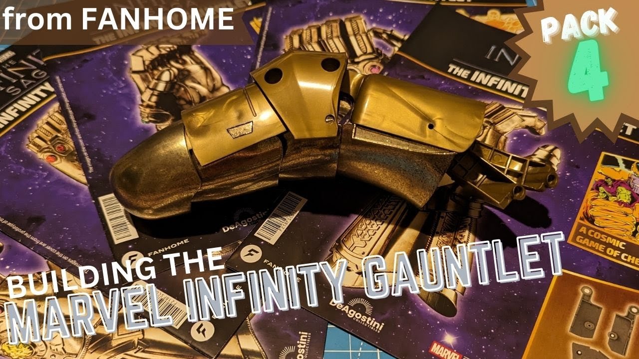 MARVEL STUDIOS THE INFINITY GAUNTLET BUILD parts 12-16. - YouTube