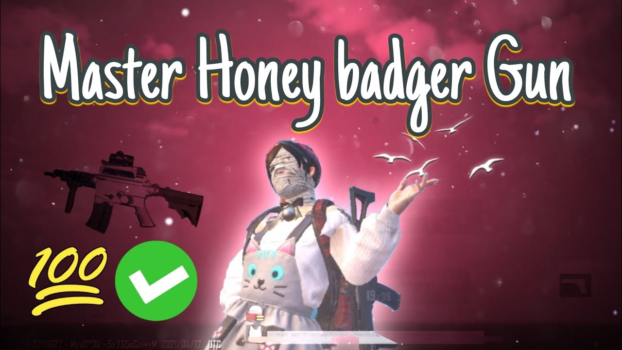 Master Honey Badger Gun in BGMI in 1 Min 🔥💯 - YouTube