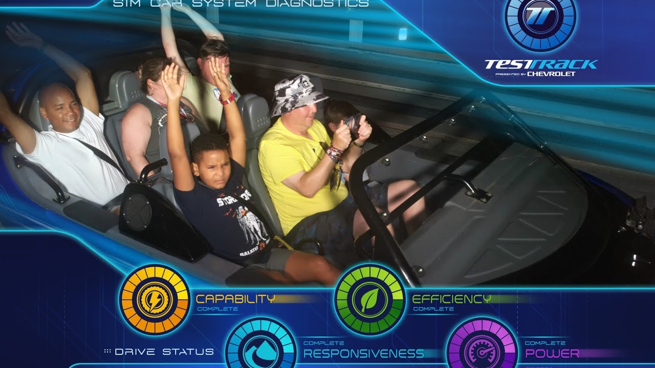 Chevrolet Test Track Epcot Full Experience - YouTube