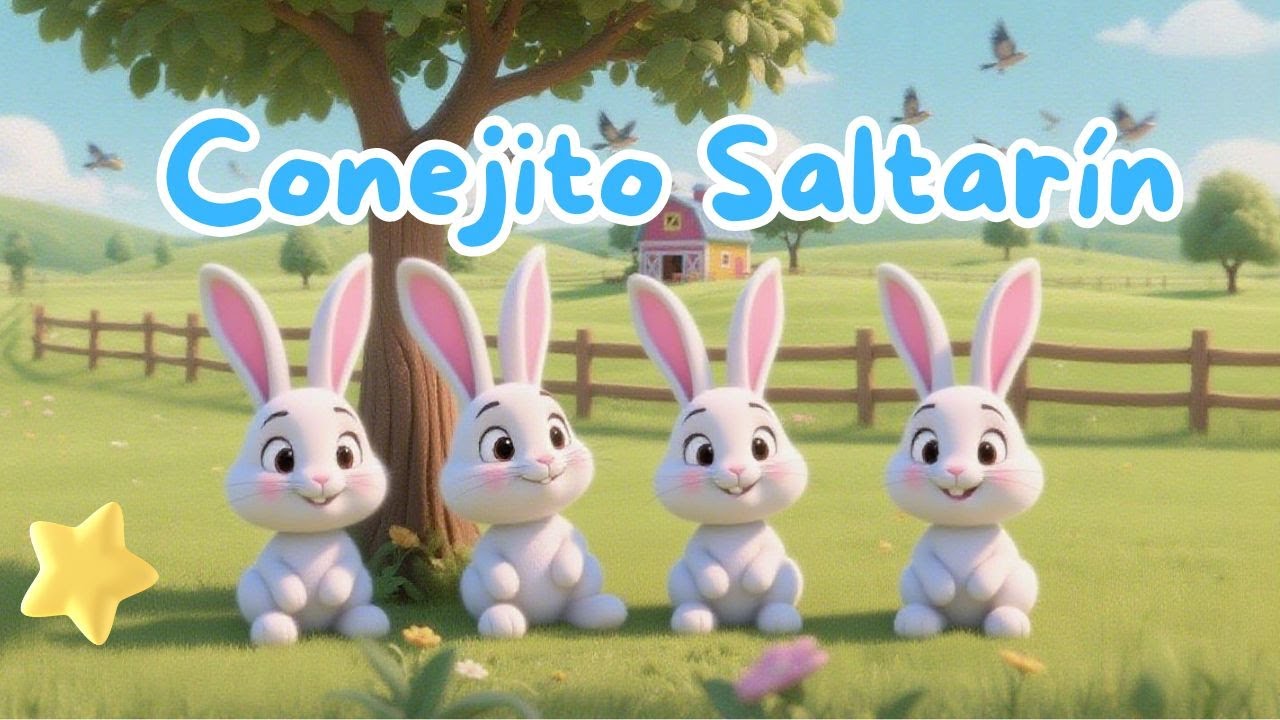 🐇🎶 El Conejito Saltarín – Canción Infantil con Música, Baile y Animales ...