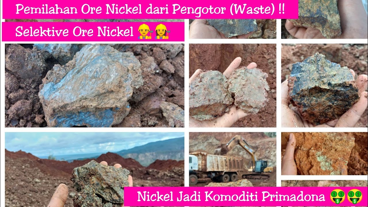 Tambang Nickel | Ore Geting / Selektive Ore Nickel | #oregetting # ...