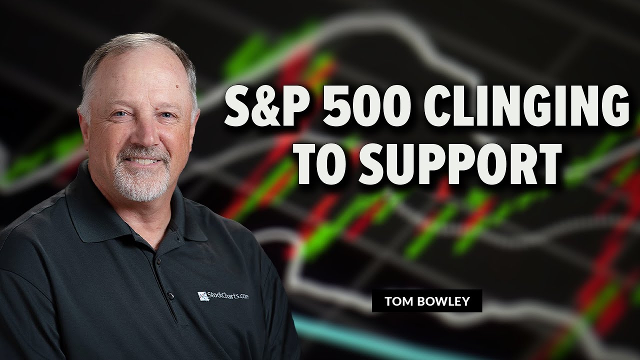 S&P 500 Clinging To Support | Tom Bowley | Trading Places (12.08.22 ...