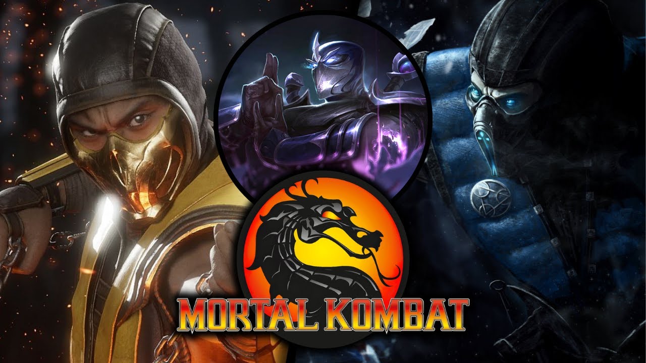 SCORPION & SUB-ZERO SHEN - League of Legends Custom Skin - YouTube