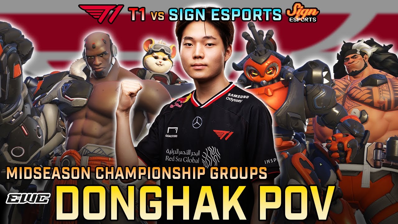 [ DONGHAK ] A DONGFIST Masteclass | T1 vs Sign Esports | OWCS Midseason Championship - YouTube