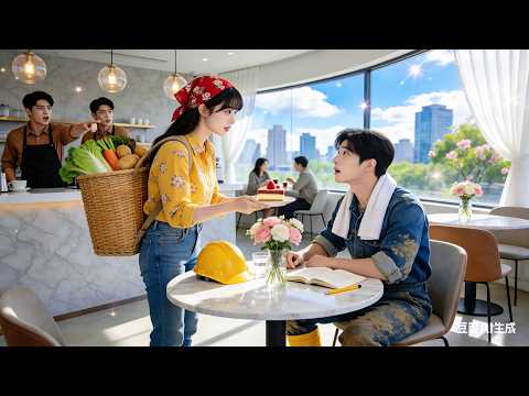 【DUB】Le PDG fait semblant d’être pauvre, une fille l’aide avec un gâteau et ils tombent amoureux !