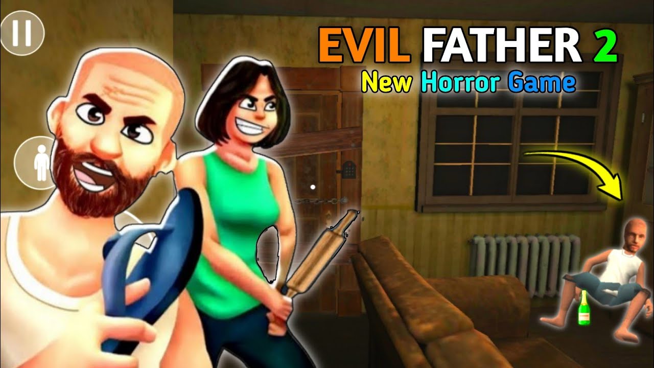 Evil Father Full Gameplay Video|| Door Escape With Mummy ji And Papa Ji ...