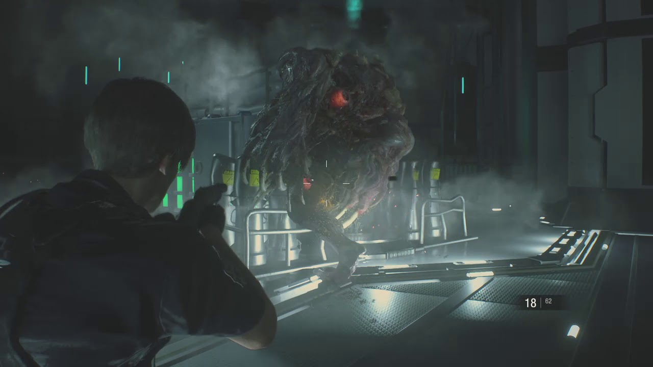 RESIDENT EVIL 2 remake William Birkin Boss Fight - YouTube