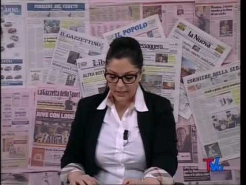 ANNA TURCO CONDUCE LA RASSEGNA STAMPA DI TVO - YouTube