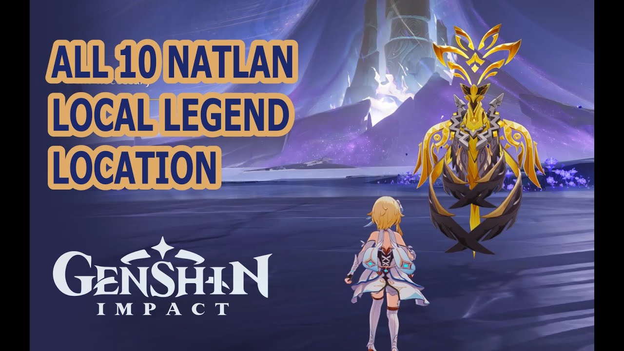 All 10 Natlan Local Legends Locations | Genshin Impact - YouTube