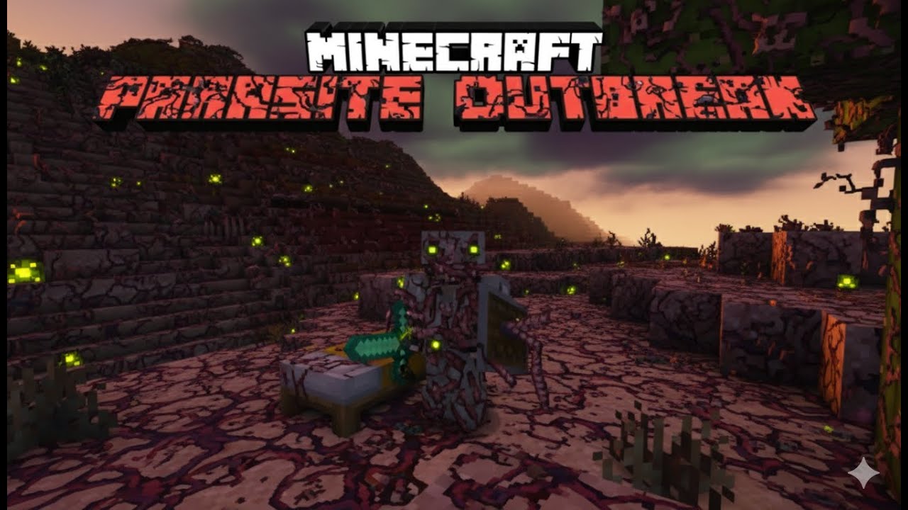 HARI KE 6 BERTAHAN DI MINECRAFT PARASITE OUTBREAK !!! - YouTube