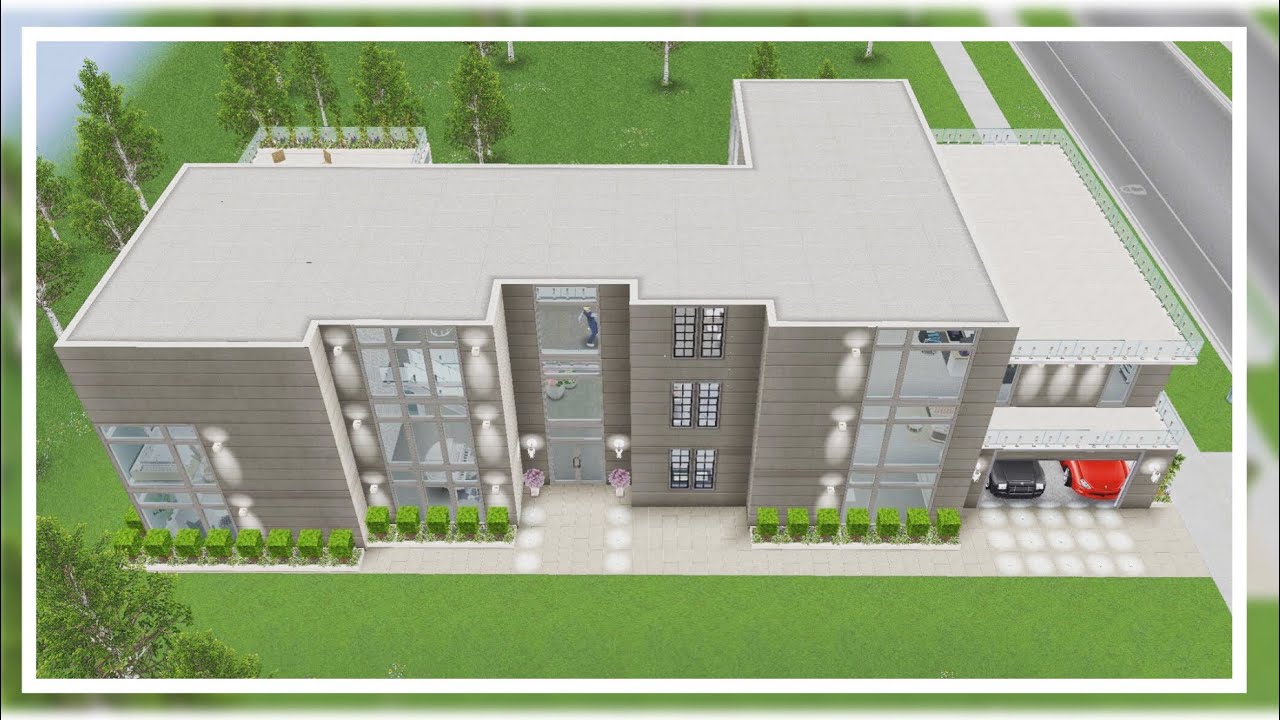 Sims Freeplay House Tour / Big Family Modern Home / Subscriber Request ...