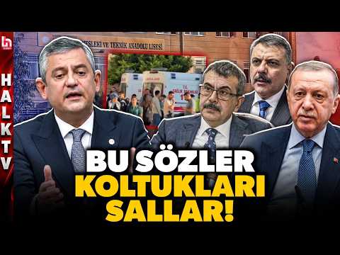 BEŞTEPE SALLANACAK! Özgür Özel'in sözleri AKP'li bakanların suratına tokat gibi çarpar! Olay çıkış!