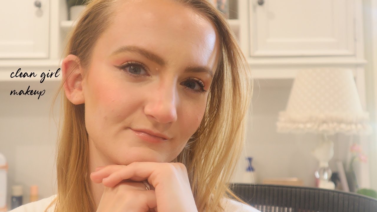 clean girl makeup tutorial - YouTube