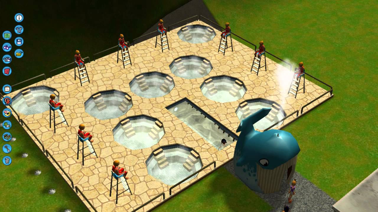 RCT3 - "water slide" - YouTube