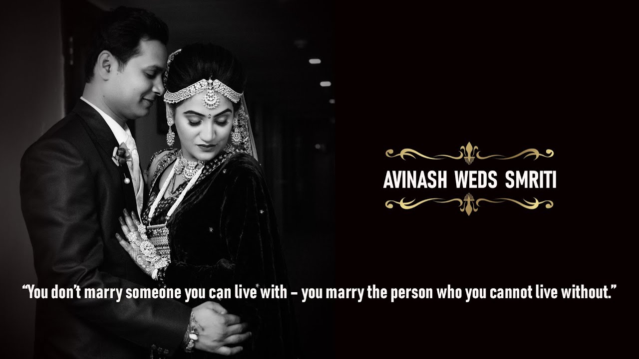AVINASH WEDS SMRITI GRAND WEDDING 2020 - YouTube