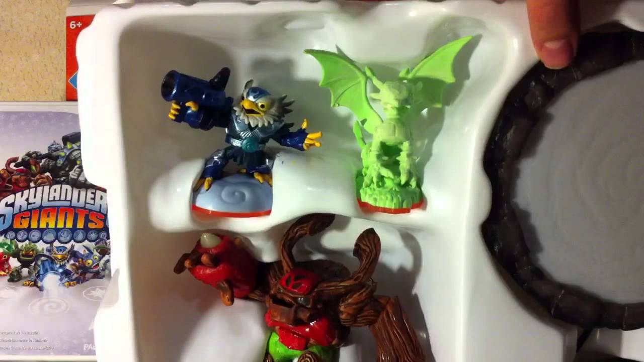 Skylanders Giants Starter Pack Special Edition Unboxing - YouTube