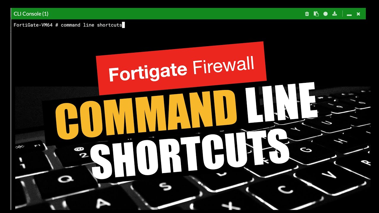 Command Line Keyboard Shortcuts - YouTube