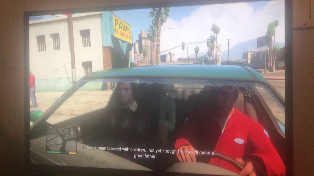 Grand theft auto five cutscene - YouTube