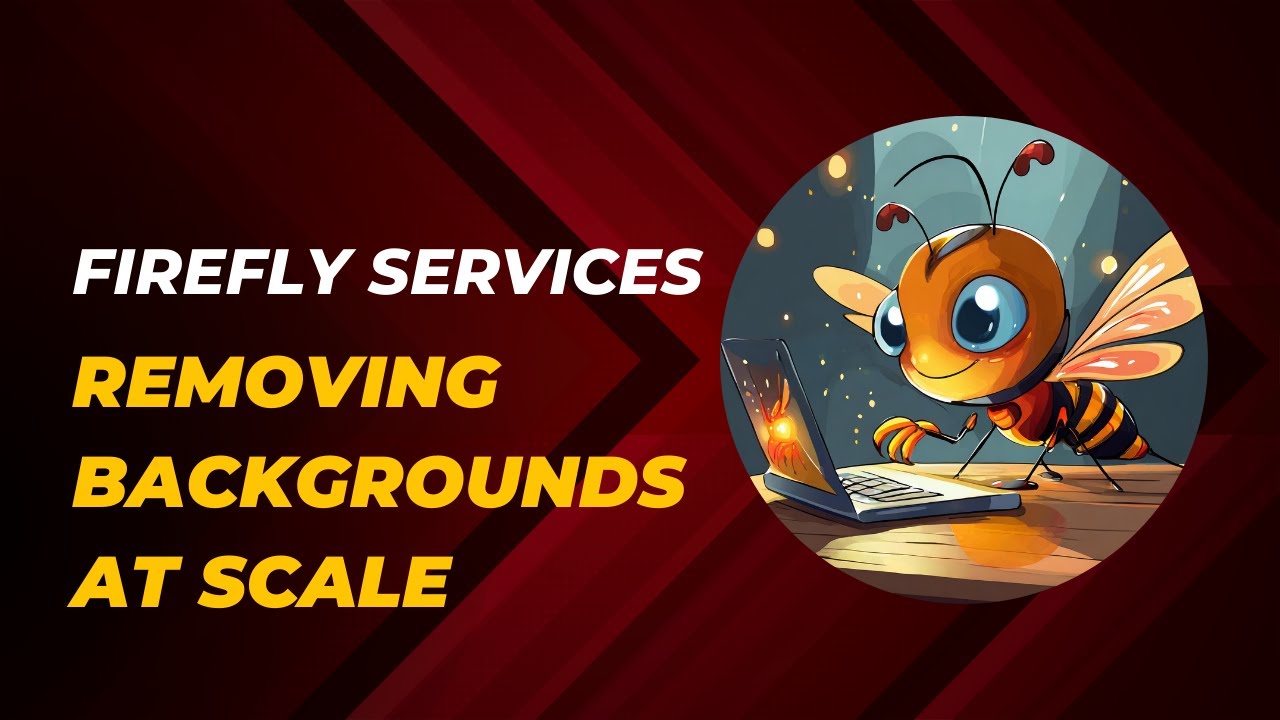 Removing Backgrounds at Scale with Firefly Services - YouTube