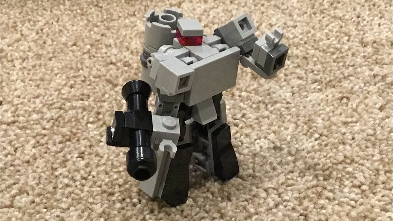 Lego transformers G1 Megatron (100 subscriber special) - YouTube