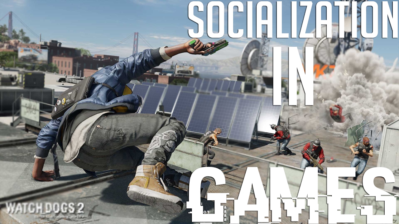 Socializing In Video Games Opinion - YouTube
