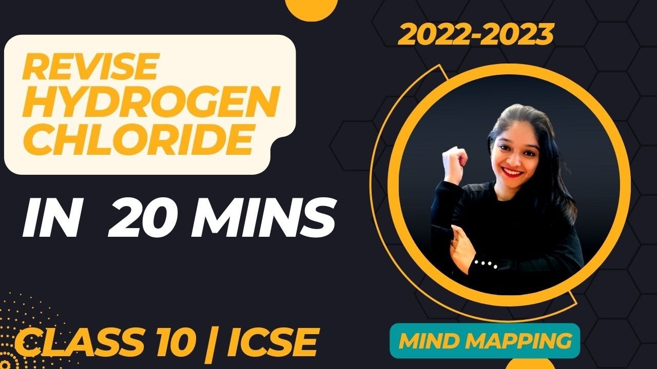 Revise Hydrogen Chloride | Do This Now | Chemistry | Class 10 | ICSE ...