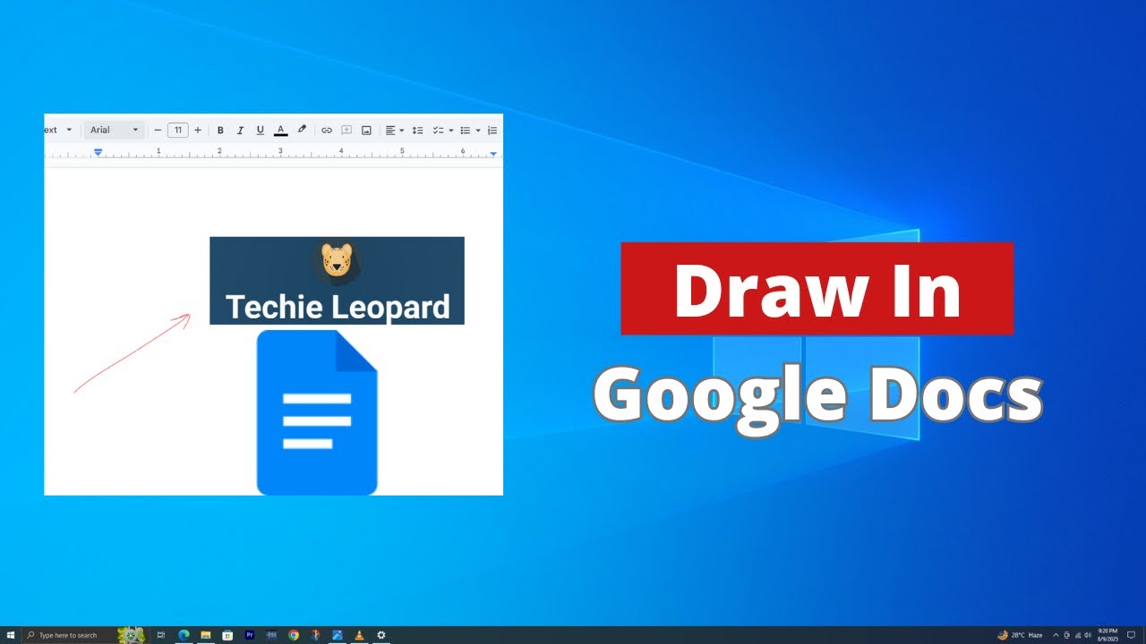 How to Draw in Google Docs - YouTube