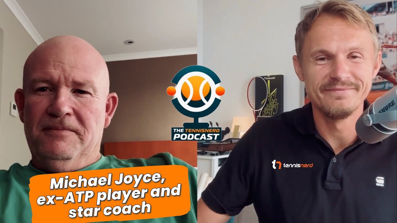 Michael Joyce, coach of Sharapova, Pegula and now Krueger - YouTube
