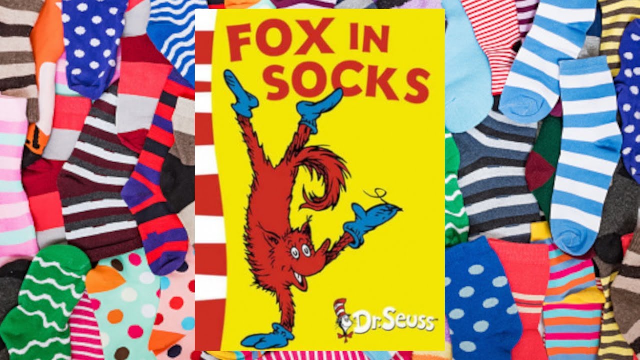 Dr seuss Fox in socks kids book read along - YouTube
