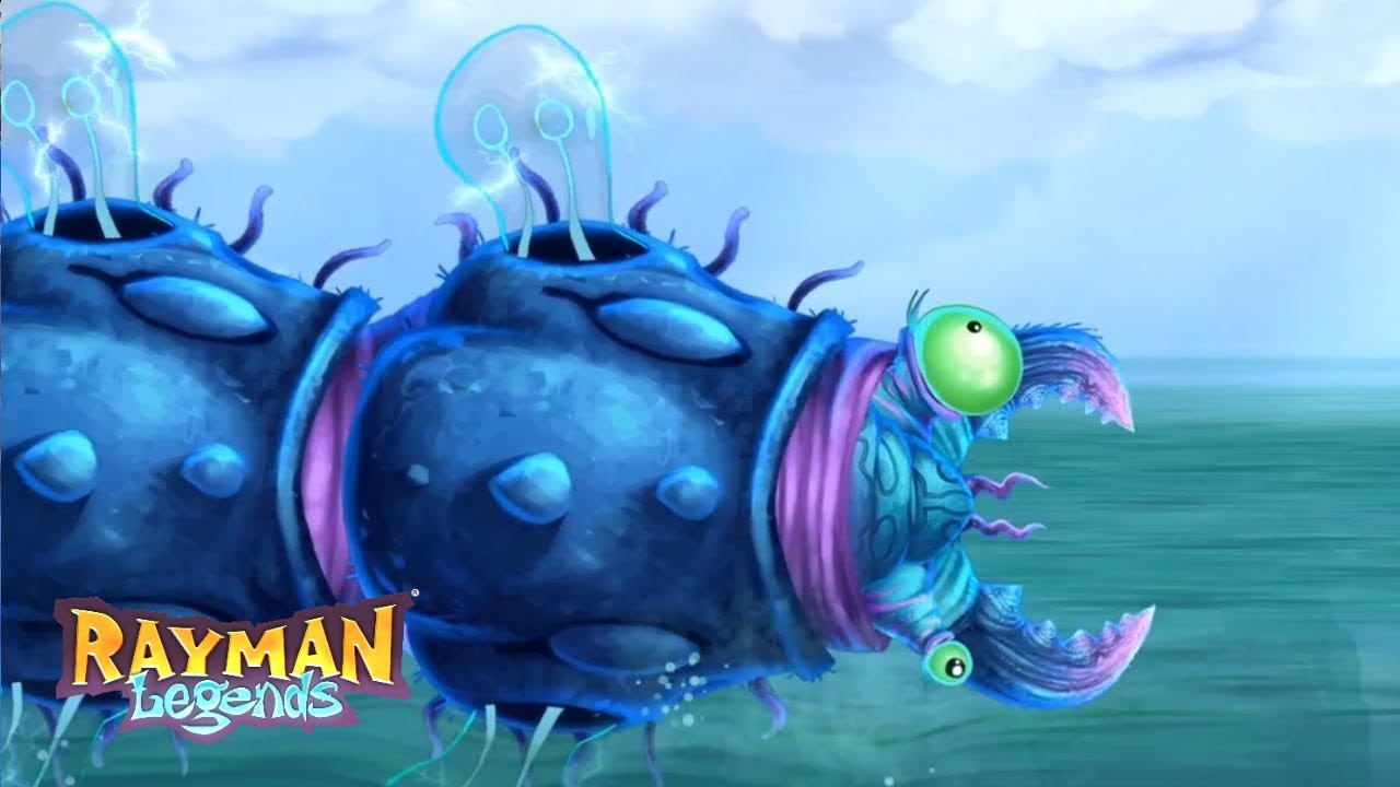 Electric eel - Rayman legends : Boss fight - YouTube