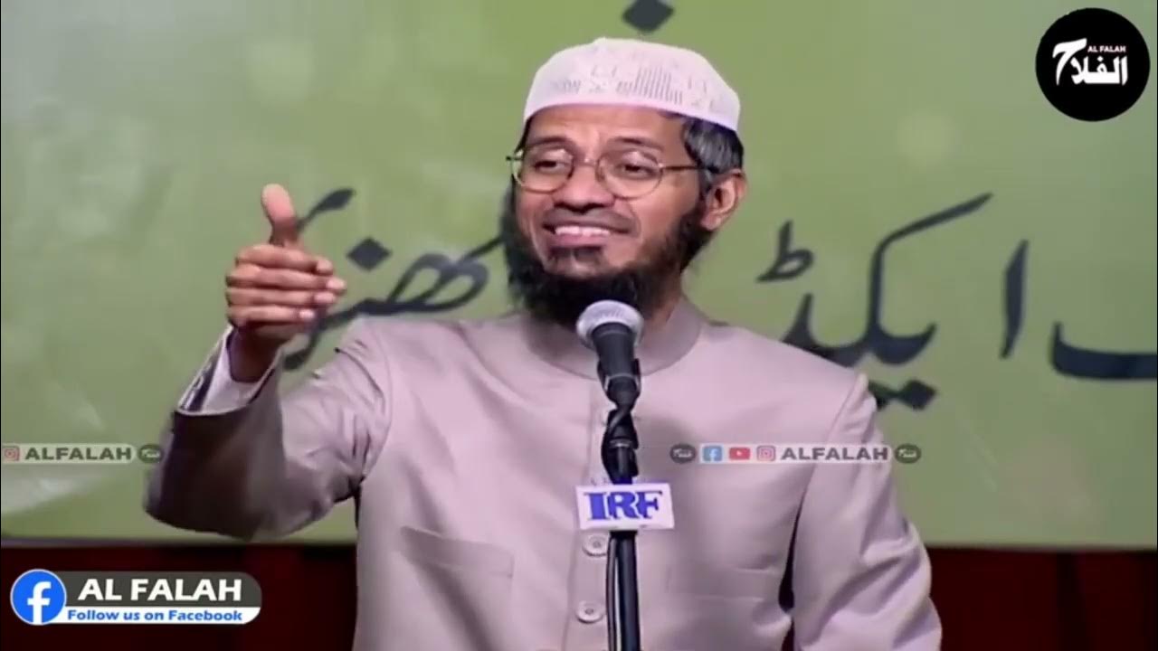 Mai ap ki ezat karta hu laiken ap meray sawal ka jawab nahi dy rahy dr zakir naik in urdu hindi ...