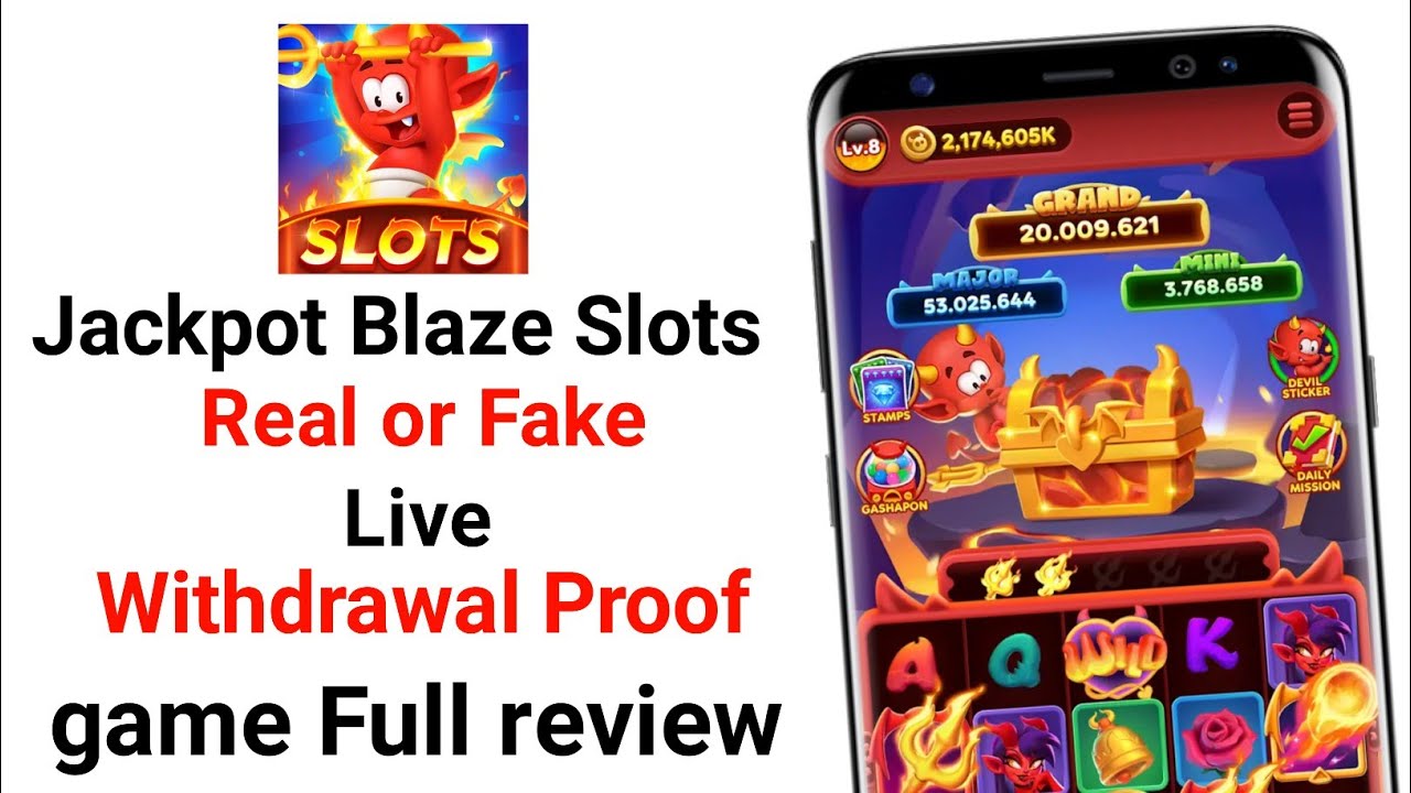Jackpot Blaze Slots Withdrawel Proof| Jackpot Blaze Slots Real or fake|Jackpot Blaze Slots - YouTube
