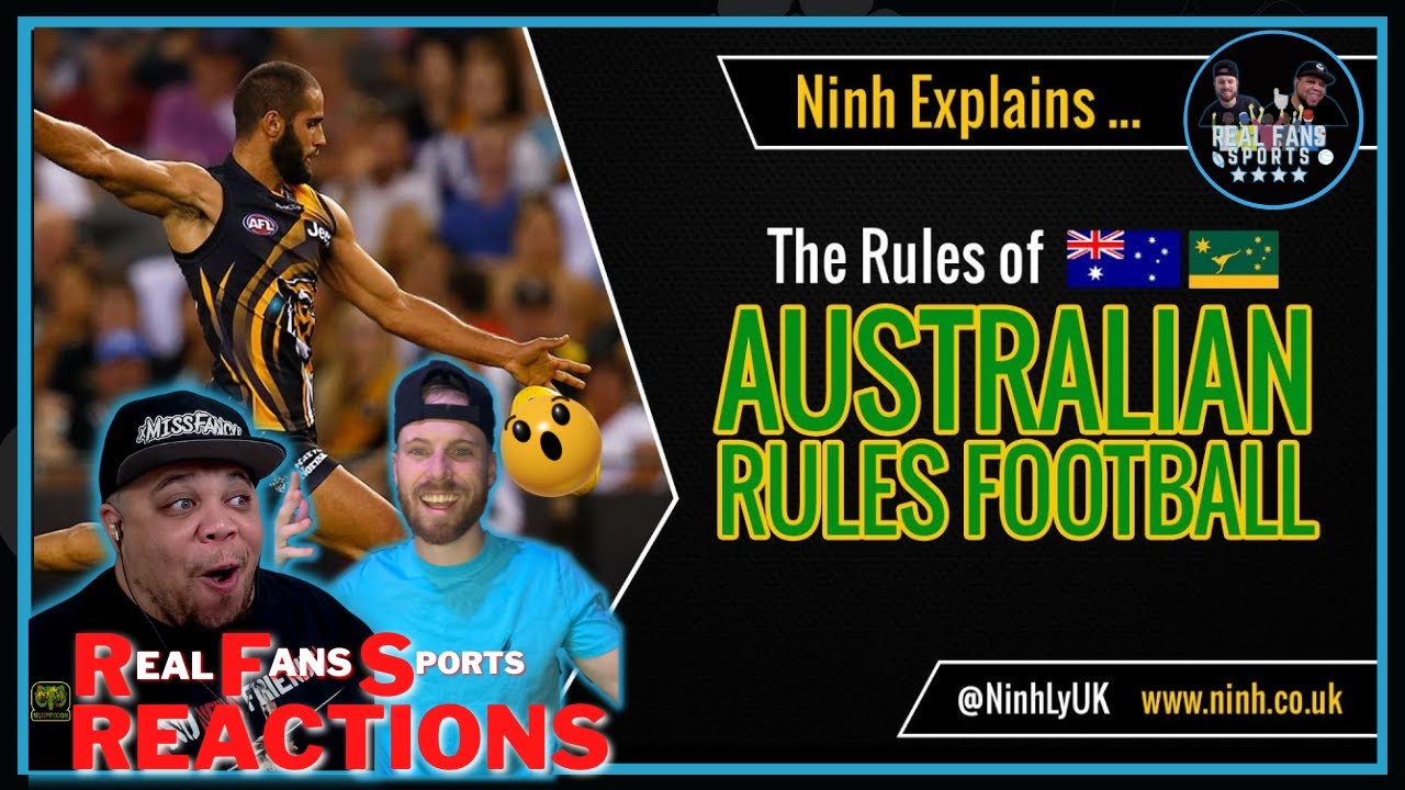 AMERICANS REACT TO THE RULES OF AUSTRALIAN (AUSSIE RULES) FOOTBALL ...