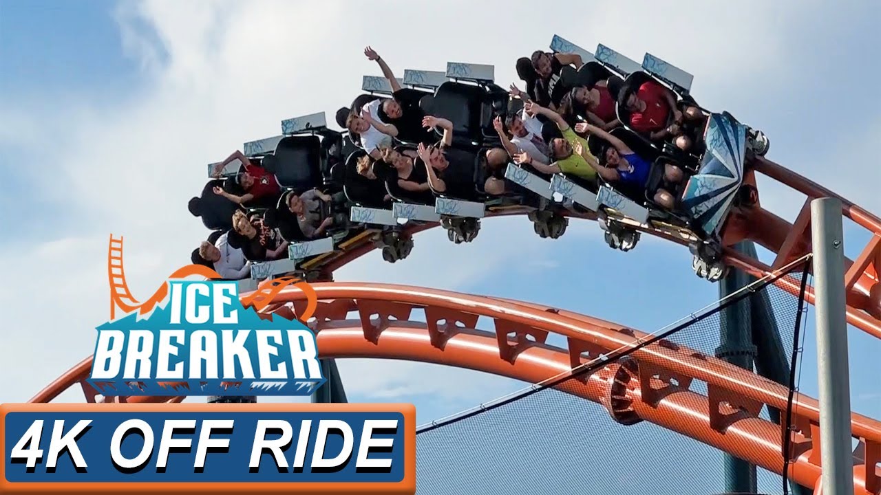 Ice Breaker (4K OFF Ride POV)- SeaWorld Orlando, Orlando, FL - YouTube