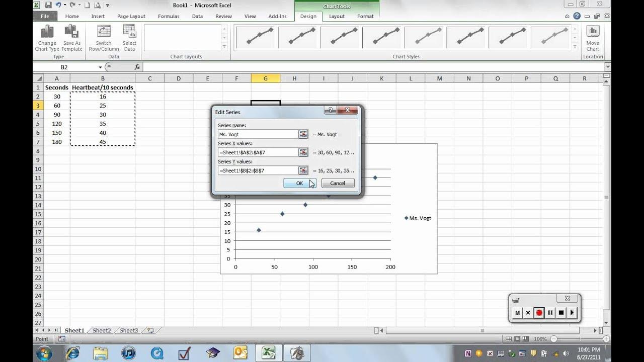 Scatter Plot & Linear Regression (Excel) - YouTube