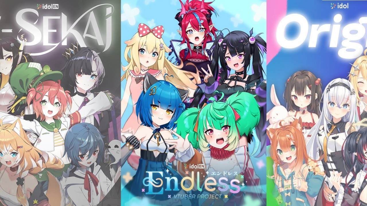 IDOL CORP primera GEN en español : La nueva pesadilla de las vtubers ...