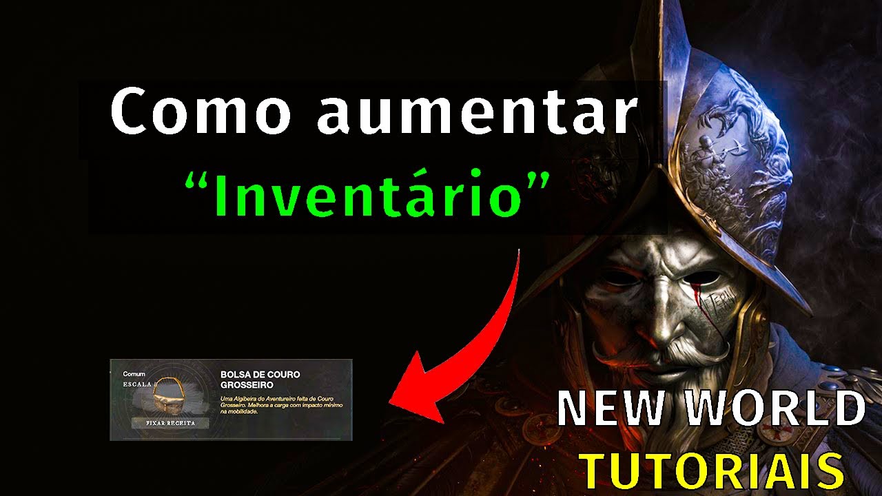 New World: Como Aumentar seu inventário - YouTube