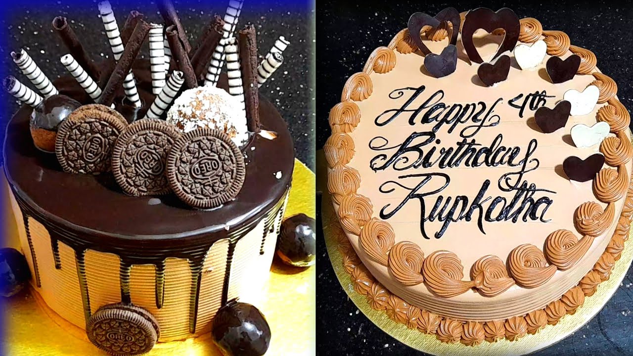 Chocolate cake Decoration-coming soon/// Cake And Pastry King - YouTube