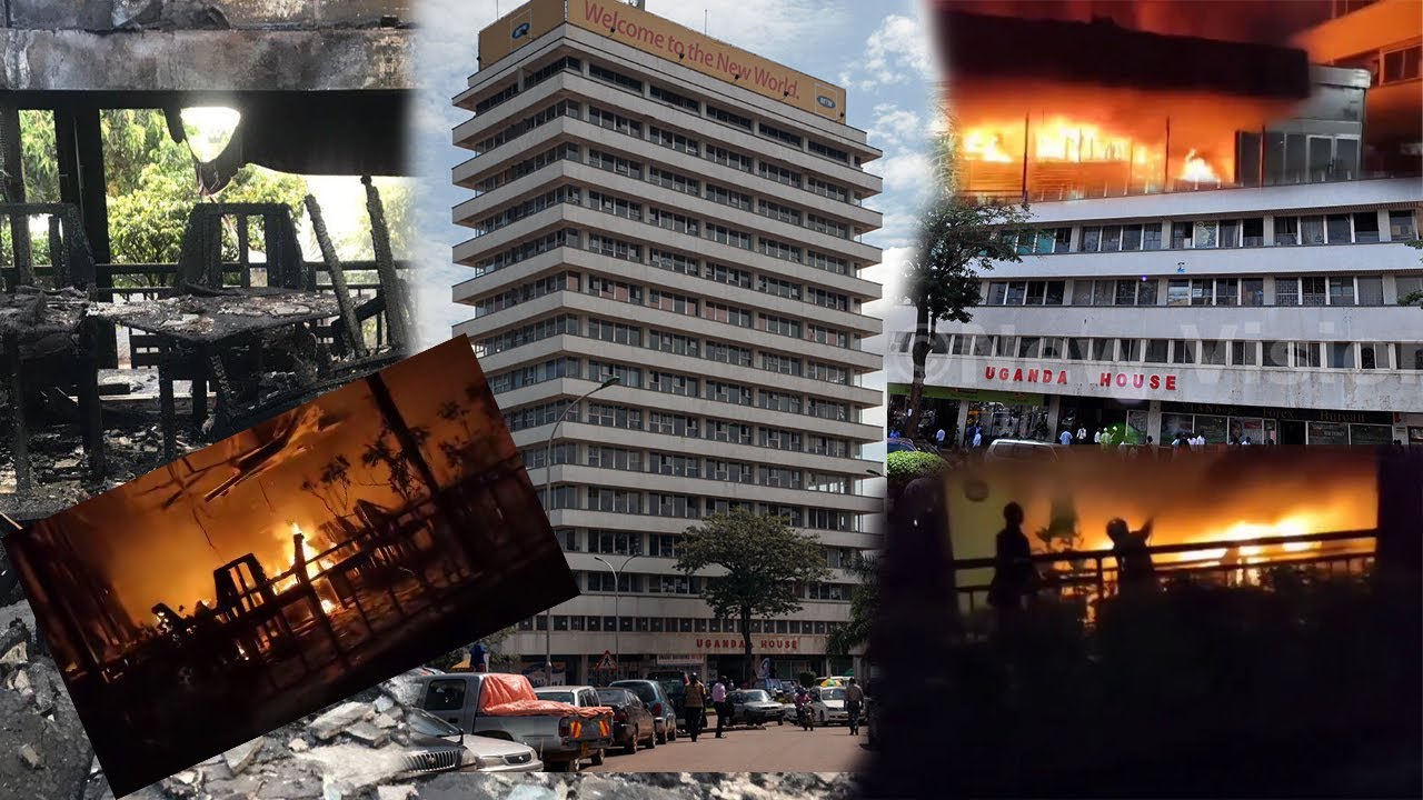 Breaking News! Omuliro Gukute Ekizimbe Kya Uganda House Mu Kampala ...