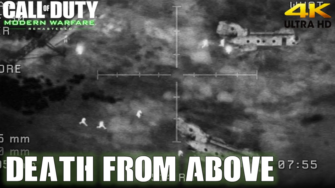 Call of Duty Modern Warfare Remastered 'Death from Above' Walkthrough ...