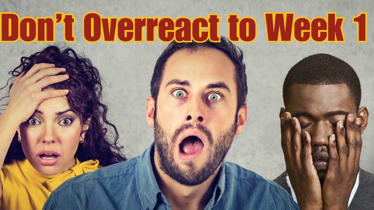 How Much Can We Actually Learn From Week 1? - YouTube