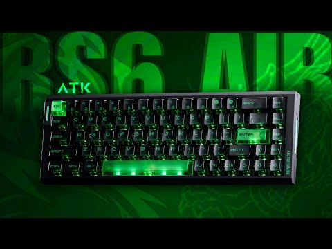 Bu Fiyata Rakipsiz 8K Hz Hall Effect Manyetik Klavye! ATK RS6 Air