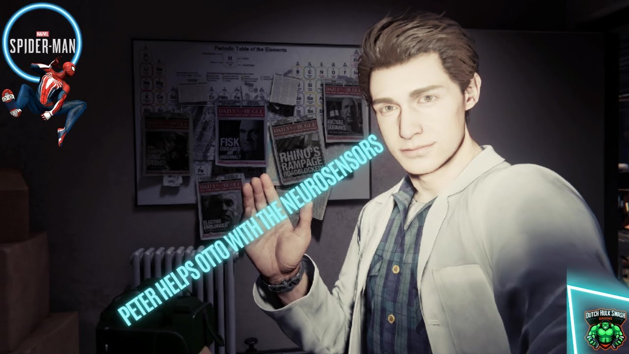Marvel's Spider-Man: (Strong Connections) Peter helps Otto with the ...