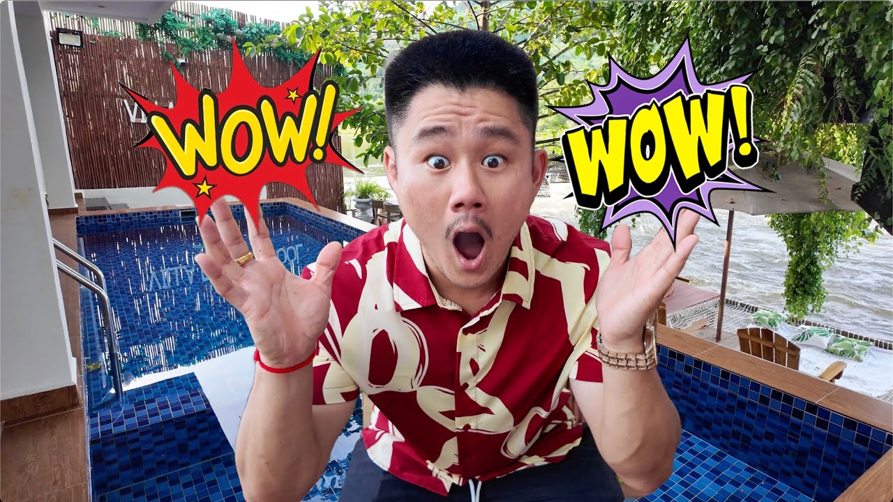 Relaxing Private Homestay in Kampot Province | ទឹកឈូ Homestay | (4K) 🇰🇭 ...