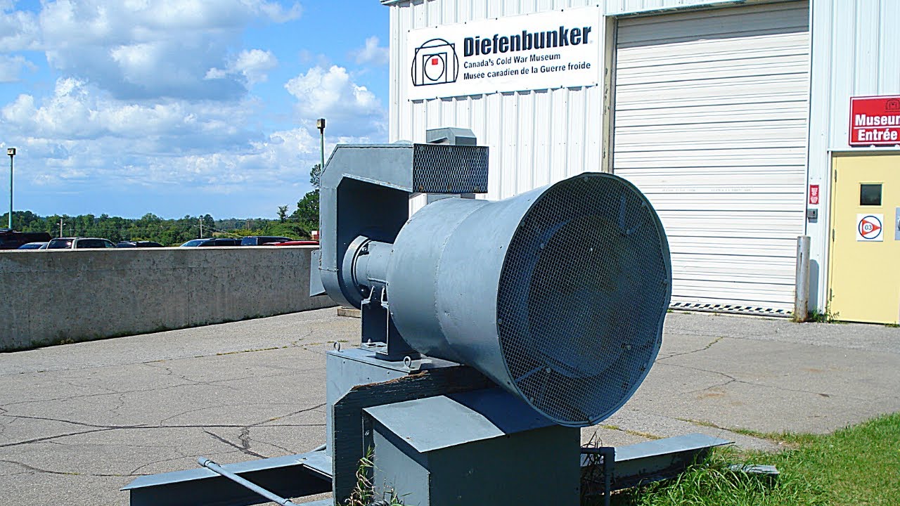 CLM Air Raid Sirens at the Diefenbunker Museum - YouTube