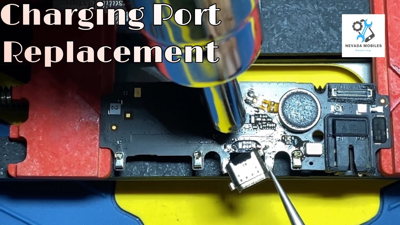 Mobile phone not charging problem | Charging port change - YouTube
