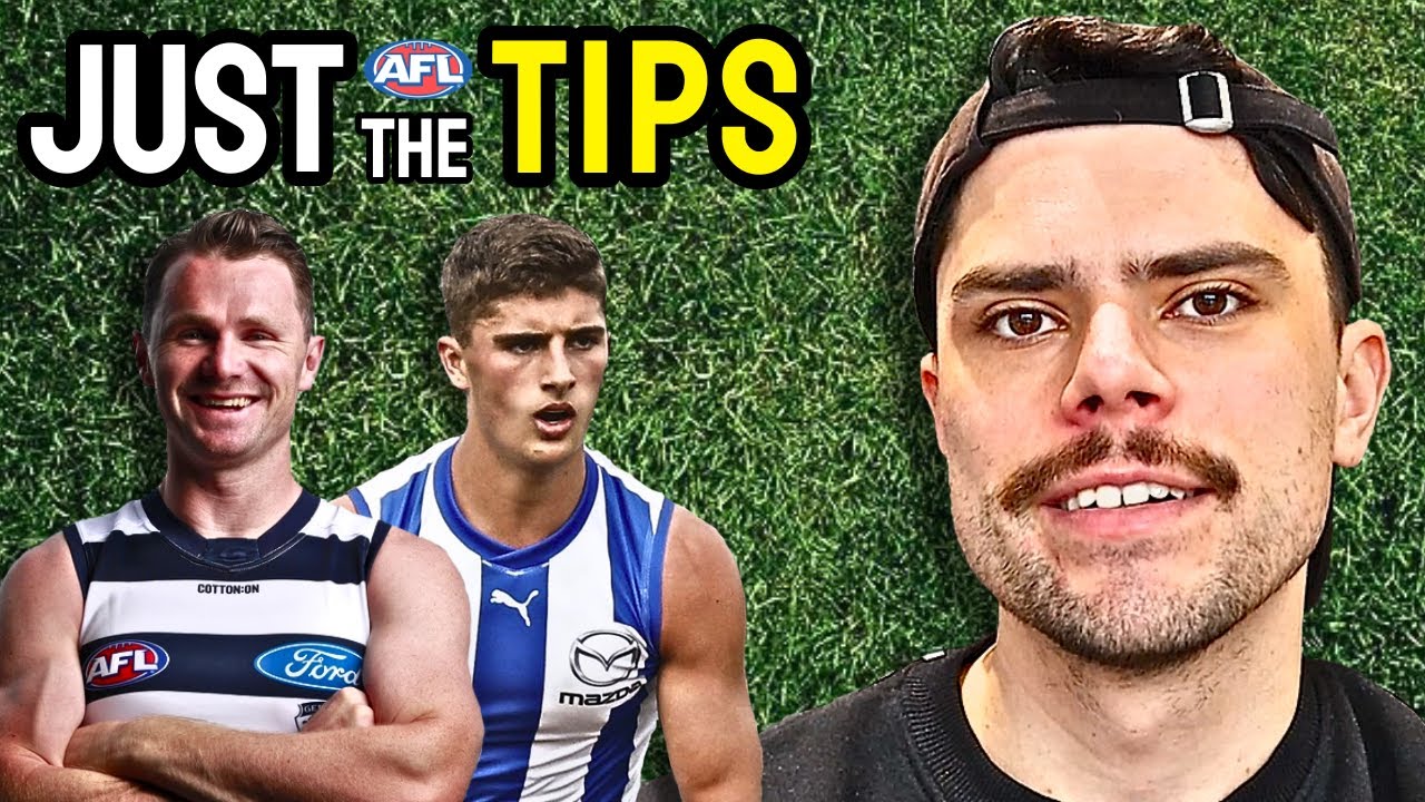 AFL Round 5 Predictions | JUST THE TIPS - YouTube