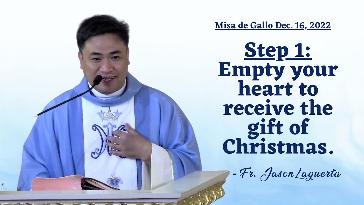 Step 1: Empty your heart to receive the Gift of Christmas-1st Day of ...